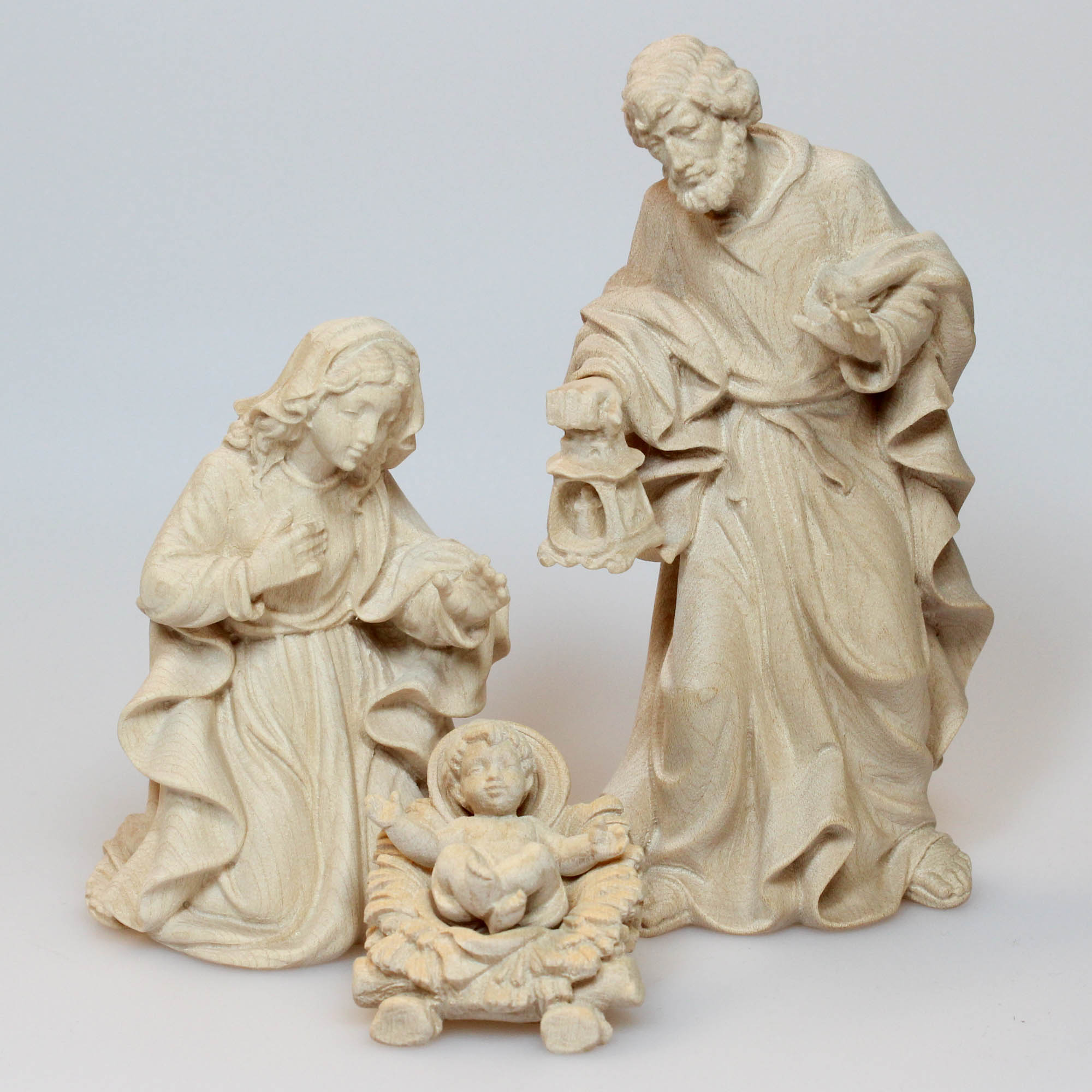 Krippenfiguren Aus Holz Geschnitzt